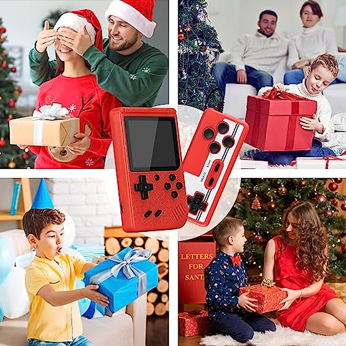 Handheld Game Console - Vaomon Retro Handheld Game Console Comes with Portable Shell, 400+ Classical FC Games, Gameboy Support Connecting TV & 2 Players, Ideal Gift for Kids & Lovers