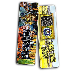 Van Gogh Bookmarks Cards Series 3 (12-Pack) – Cool Funny Silly Bookmarker Set – Stocking Stuffers Gift Ideas for Adults Men Women