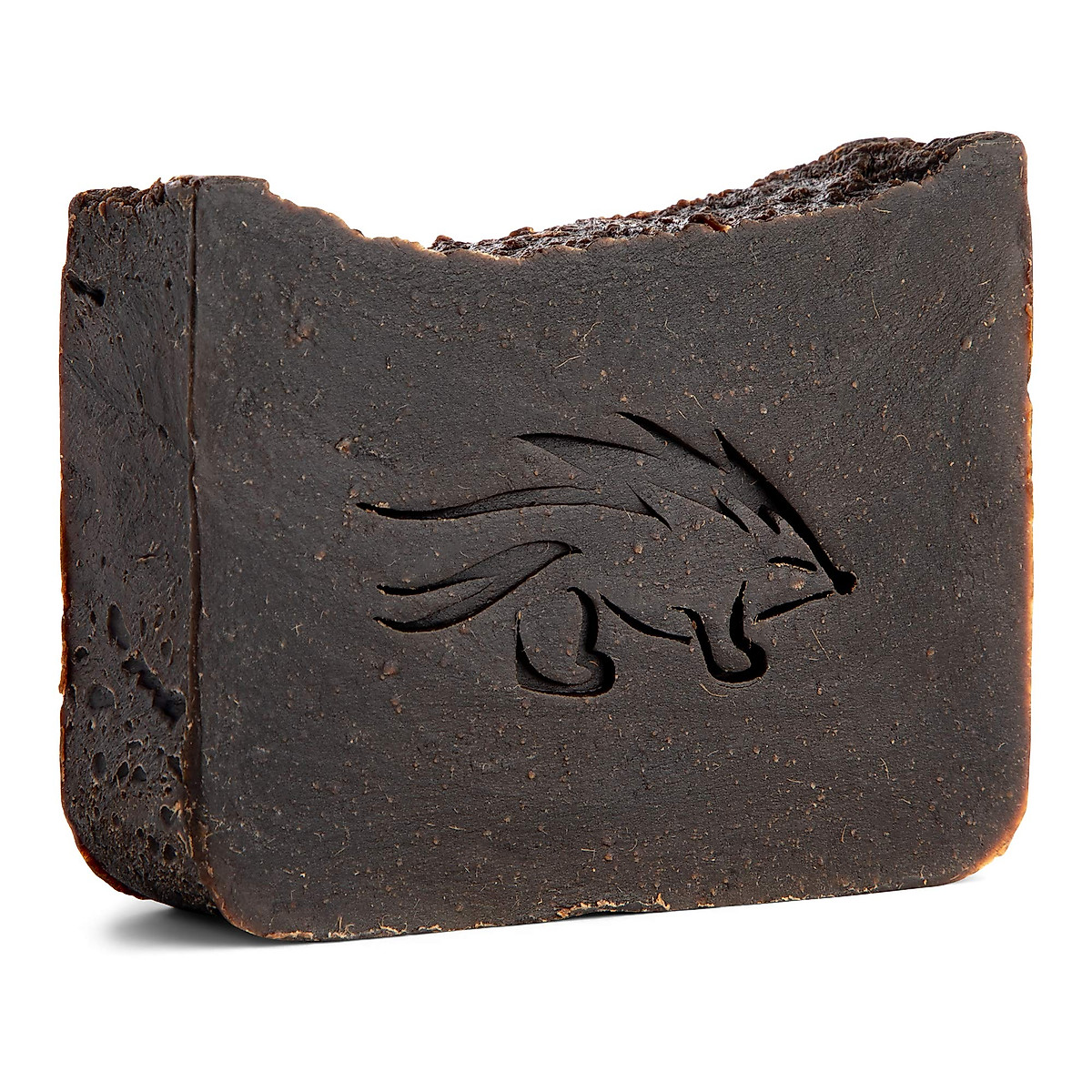 Natural Pine Tar Soap for Men and Women, 4 oz Bar, 20% Pine Tar - Handmade Body Soap to Help Relieve Symptoms of Eczema and Psoriasis - Creosote Free - Strong Smoky Campfire Like Scent
