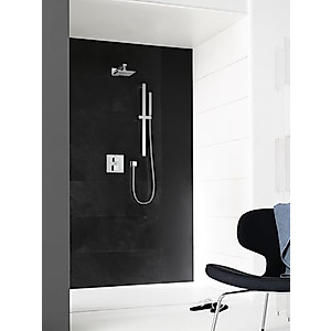 GROHE 34747000 Grohtherm Cube Shower System, Starlight Chrome