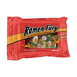 Mixlore Ramen Fury Card Game | Take-Out Themed Strategy Game | Fun Family Game for Adults and Kids | Ages 8+ | 2-5 Players | Average Playtime 30 Minutes | Made