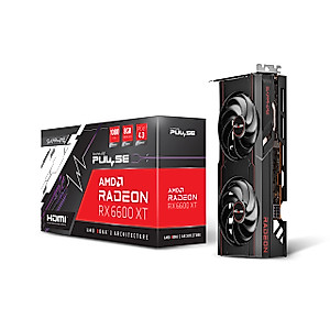 Sapphire 11309-03-20G Pulse AMD Radeon RX 6600 XT Gaming Graphics Card with 8GB GDDR6, AMD RDNA 2