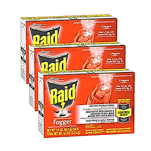 Raid Concentrated Deep Reach Fogger (Pack - 3)