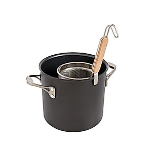 Helen's Asian Kitchen Helen’s Asian Kitchen Stainless Steel Mesh Spide, 6-Inch, Basket, Silver