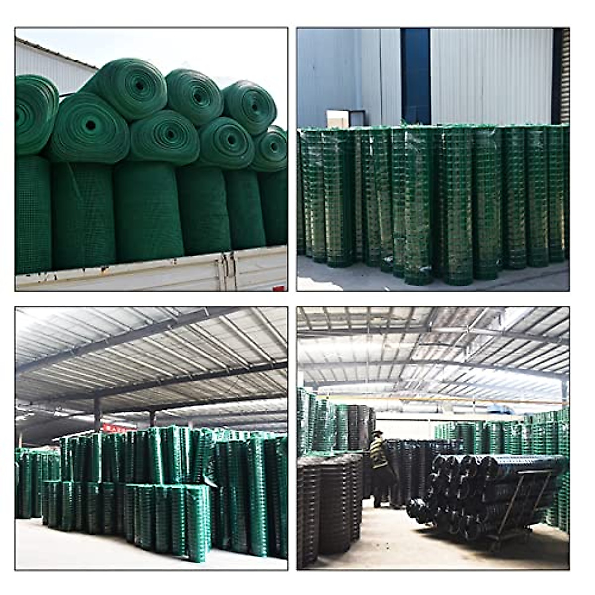 MZEER Wire Mesh Fence, 6cm Mesh Size 2.3Mm / 2.5Mm / 3.0Mm, Fixed with Ties, for Poultry, Small Animals, Bird Protection, Yard Fencing, Etc (Color : 1.2mx30m, Size : 2.3m)