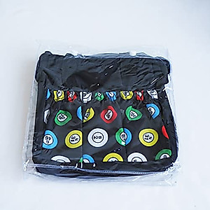 Yuanhe Bingo Dauber Bags with 6 Pockets Black Bingo Tote Bag …