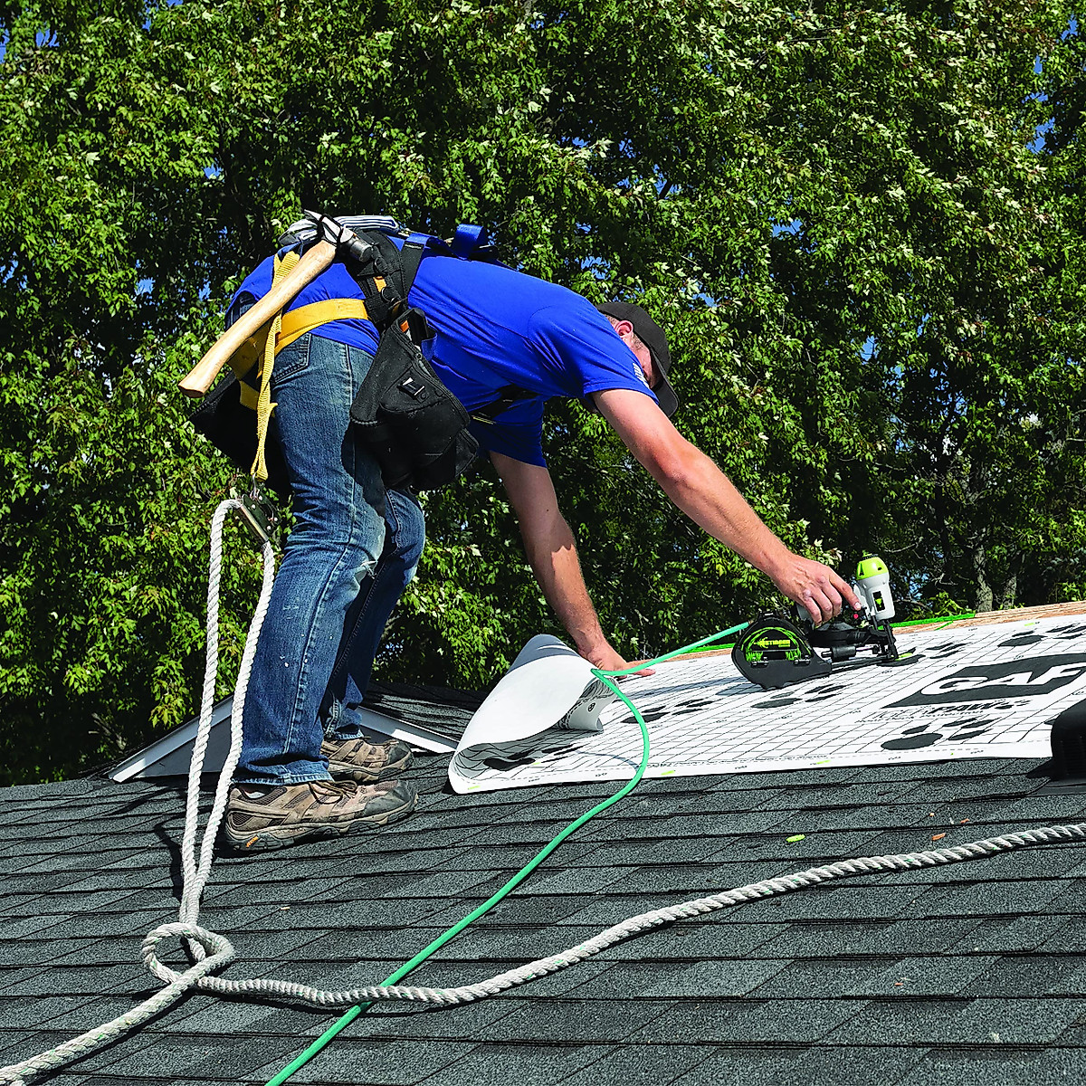STINGER 0136260 NailPac® Cap Nails - 1" Electro Galvanized Nails with 1" Plastic Collated Caps (0136260) for use with CN100B & CN100 Cap Nailers