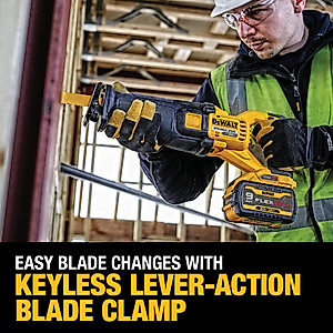 DEWALT FLEXVOLT 60V MAX* Reciprocating Saw, Cordless Kit (DCS389X1)