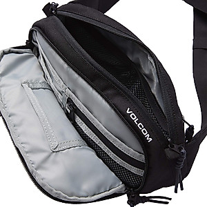 Volcom Men's Waist Fanny Pack, Black, One Size US