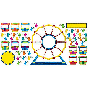 TREND enterprises, Inc. T-8417 Ferris Wheel Job Chart Plus Bulletin Board Set