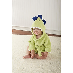 Baby Aspen "Splash-a-Saurus Dinosaur Hooded Towel Robe, 0-9 Months
