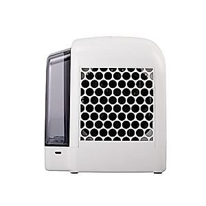 Ultimaxx 2 Pack - CORDLESS, Portable Mini Air Conditioner with 3 Speeds - Personal Air Conditioner Cooling Fan is Whisper-Quiet & Doubles as a Dehumidifier for Bedroom, Office/Desk, Camping & More