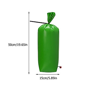 Happyyami Trees Drip Irrigation Bag Flower Watering Bag Planting Water Bag Tree Garden Watering Bag Trees Tree Drip Watering Bag Water Bag for Irrigation Dripping Water Watering can PVC