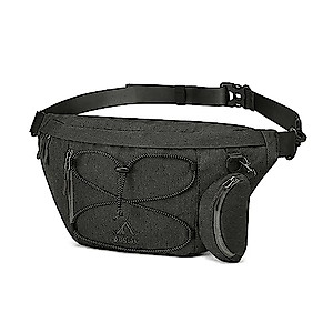 G4Free Sling Bag RFID Blocking Large Sling Backpack for Men Women Crossbody Chest Bag for Sports Hiking Traveling(Black)