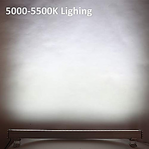 JSN&PC LED Wall Washer 36W 39.4 Inches IP65 Waterproof Outdoor Light for Advertising Boards, Billboard,Building Commercial Lighting (White 5000-5500K)