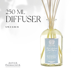 Antica Farmacista Home Ambiance Diffuser, Bergamot and Ocean Aria, 8.45 Fl Oz