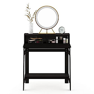 Furinno Simplistic a Frame Computer Desk, Espresso