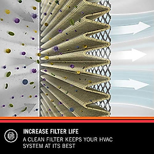 K&N HVAC Filter Cleaner: 32 Oz Spray Bottle Filter Cleaner and Refresher; Restores K&N Home Air Filter Performance; 99-6010