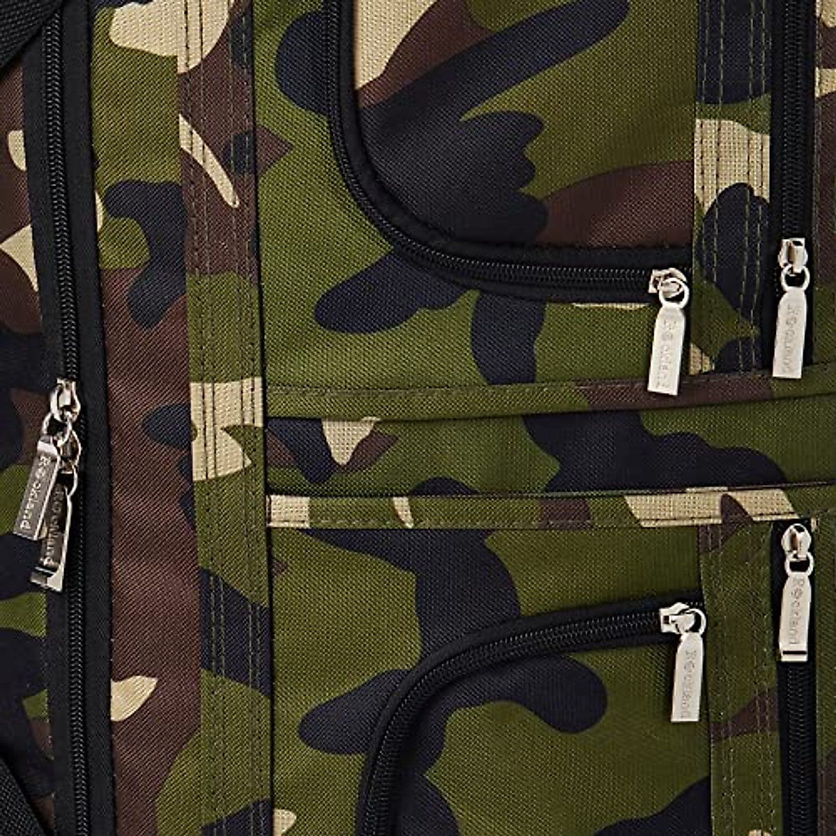 Rockland Rolling Duffel Bag, Camouflage, 22-Inch