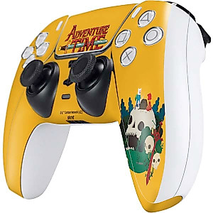 Skinit Decal Gaming Skin Compatible with PS5 Controller - Officially Licensed Adult Swim Adventure Time Cave of Skulls Design