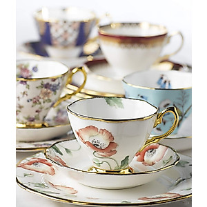Royal Albert 100 Years 1950-1990 5-Piece Teacup & Saucer Set
