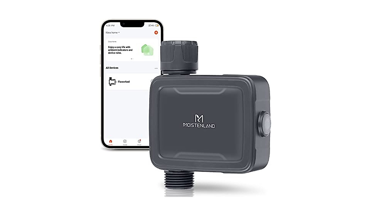 Smart Bluetooth Sprinkler Timer for Garden & Lawn - App Control