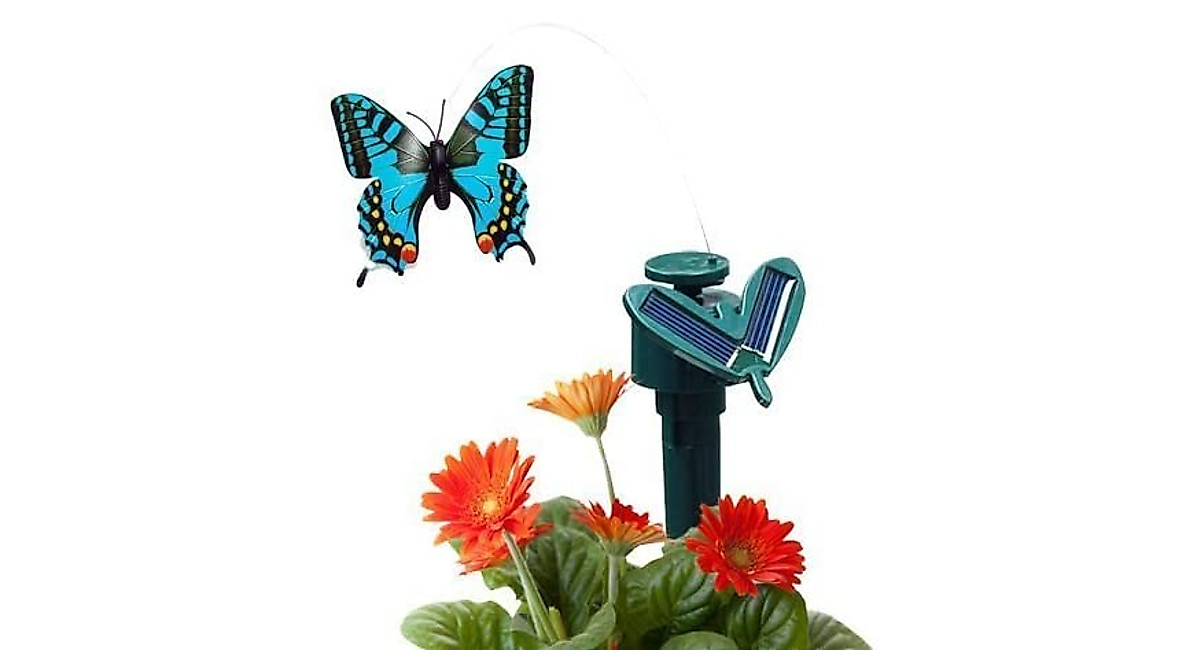 3 PCS Solar Butterfly Garden Decor | Lifelike Fluttering Ornaments