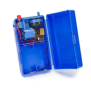 PENN-PLAX Silent-Air Aquarium Air Pump with Battery Backup (2 D Batteries – Not Included) – Designed for Emergencies and Power Outages – Ideal for Fish Tanks up to 29 Gallons