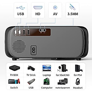 n/a 1080p Projector Td97 WiFi Android Led Full Projector Video Proyector Home Theater 4k Movie Cinema Smart Phone Beamer (Color : D)