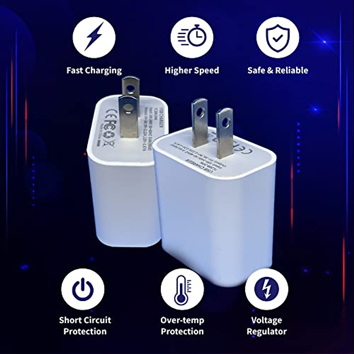 USB C Charger - 20W PD Fast Charging Block Compatible with iPhone 13 12 11 X XR Xs Pro (max/Pro/Mini), iPad, Samsung, Huawei, Xiaomi, Oppo, Vivo - White