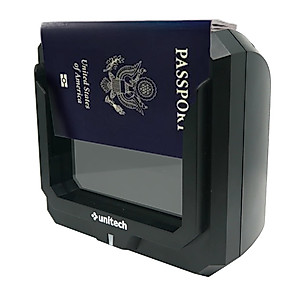 Unitech TS200 SwiftScan Identification, Passport, 2D Barcode, MRZ and Mobile ID Reader Scanner