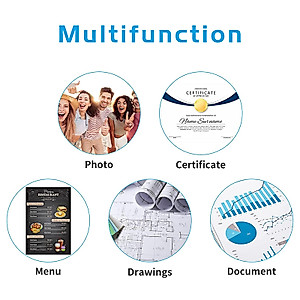 RyhamPaper Thermal Laminating Pouches, Laminating Sheets 9 x 11.5 Inches Letter Size 3 mil, 500 Pack Laminator Sheets for Sealed Document, Cards, Clear Laminated Finish, Round Corner, Waterproof