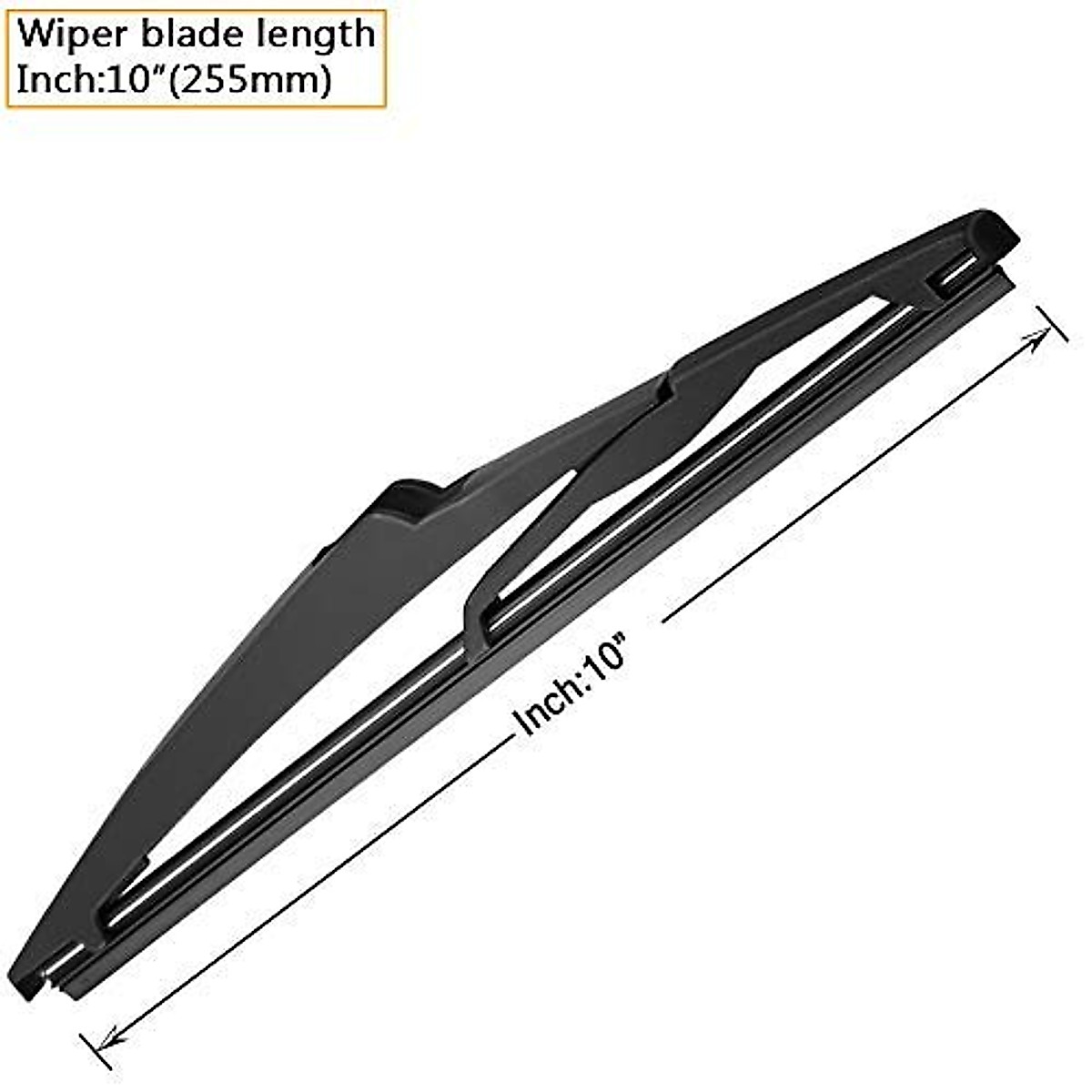 AUTOBOO 10 Rear Windshield Wiper Blade Replacement For Toyota RAV4 2013 2014 2015 2016 2017 2018 -High Performance Original Equipment Replacement OE:85242-42040