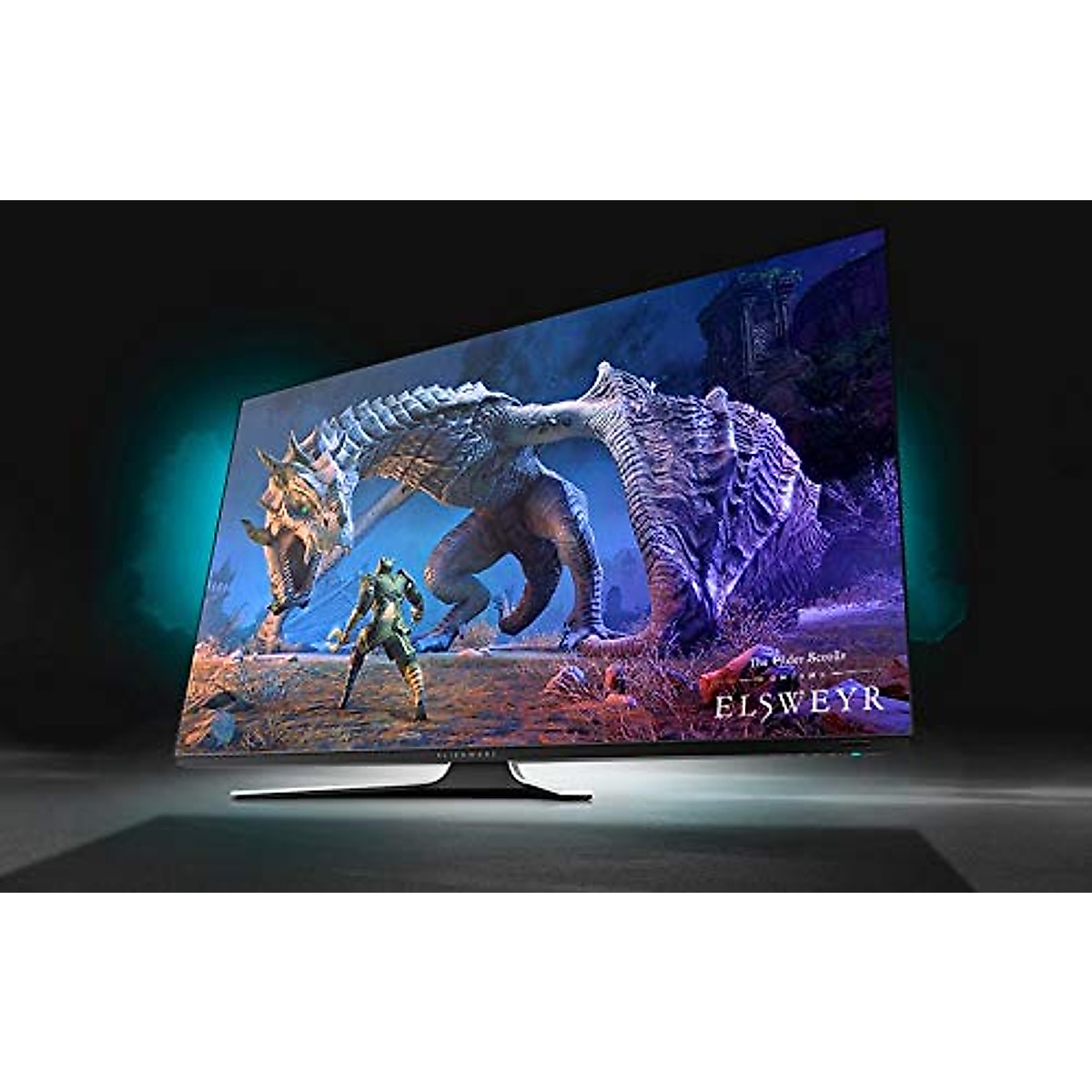 Alienware 55 OLED Gaming Monitor: AW5520QF, World’s First 55" OLED Gaming Monitor. Featuring 4K Resolution 3840 x 2160 at 120Hz True-to-Life Colors, Low Input Latency and AW Legend Industrial Design