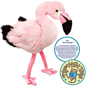 TigerHart Fay The Flamingo - 13 Inch Stuffed Animal Plush