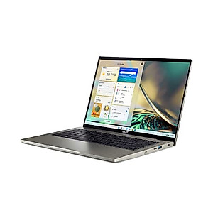 Acer Spin 5 Intel Evo Convertible Laptop | 14" 2560 x 1600 IPS Touch (425nit & 100% sRGB) | Intel Core i7-1260P | 16GB LPDDR5 | 1TB SSD | Killer WiFi 6E | Active Stylus | Windows 11 | SP514-51N-70LZ
