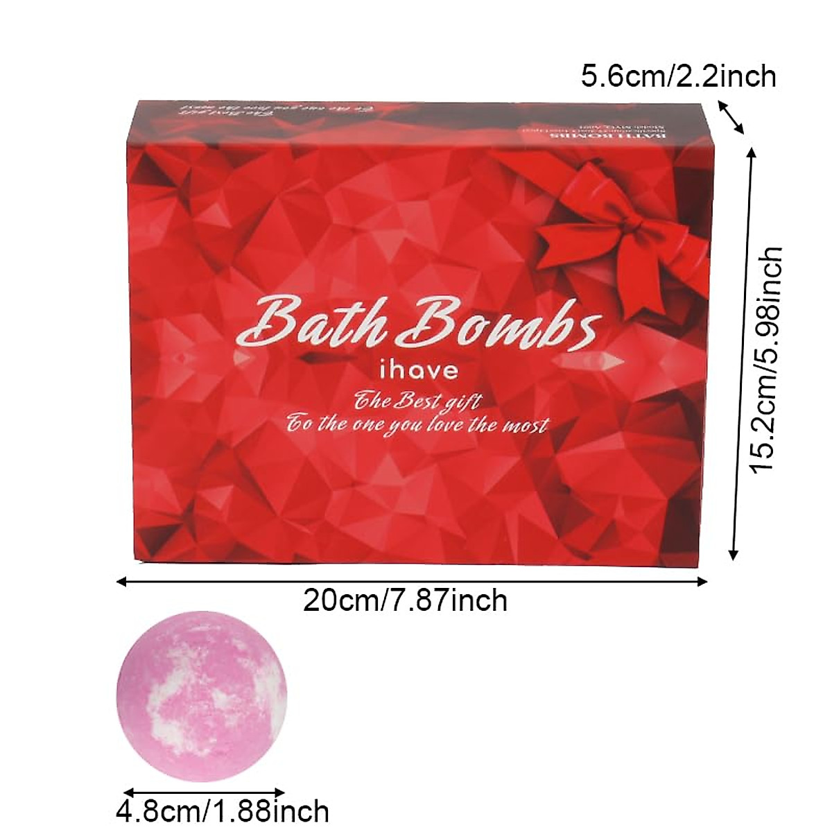 Bath Bombs for Women, 12 Bath Bomb Set Spa Gifts for Women Who Have Everything, Bathbombs Relaxation Self Care Gifts for Her, Birthday Gifts for Mom and Girlfriend