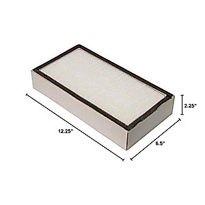 LifeSupplyUSA True HEPA Filter Replacement Compatible with Hunter 30966, 30747, 30748, 30750, 30856, 37748, 37750 Air Purifier