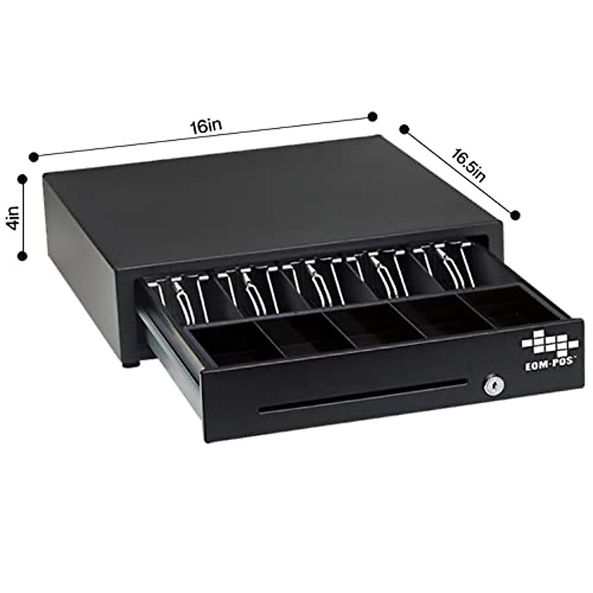 POS Hardware Bundle for Square - Cash Drawer and Thermal Receipt Printer,[Compatible with Square Stand and Square Register]