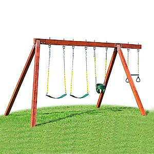 SELEWARE Set of 2 Heavy Duty Swing Hanger 1800LB Capacity, M10 x 9.3" Swing Bolts, Stainless Steel Swing Hooks for Wood and Steel Beam Yoga Hammock Chair Punching Bag Porch Swing Sets Seat