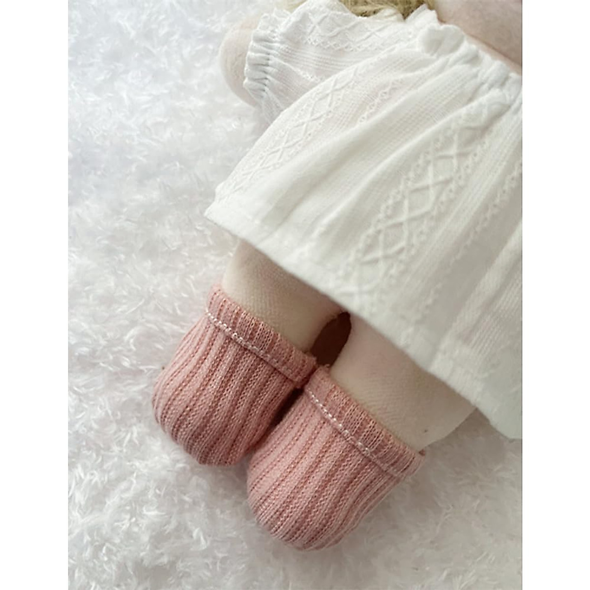 niannyyhouse 15cm 20cm Plush Doll Clothes Shorts Thickened Leggings Ribbed Socks Soft Stuffed Plush Toy Dress Up (a4, 20cm)