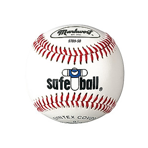Markwort Safe-T-Ball Baseball, White, 9-Inch (Dozen)
