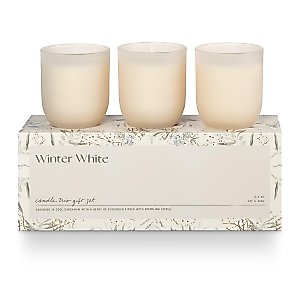 ILLUME Candle Trio Gift Set, Winter White