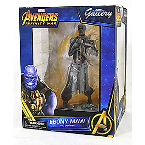 DIAMOND SELECT TOYS Marvel Gallery: Avengers Infinity War: Ebony Maw PVC Figure, Multicolor