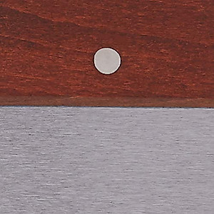 American Metalcraft DS6704 Dough Cutters and Scrapers, 4.3" Length x 6" Width, Silver