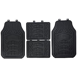 Plasticolor Honda Weatherpro 4 Pc. Floor Mat Set, Black, One Size