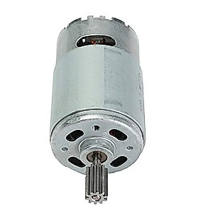 2 Pcs 550 35000RPM Electric Motor for 24 Volt Kids Ride On Car, RS550 24V Motor Gearbox Accessories for Children Ride On Toys Replacement Parts