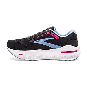 Brooks Women’s Ghost Max Cushion Neutral Running & Walking Shoe - Ebony/Open Air/Lilac Rose - 11 Medium