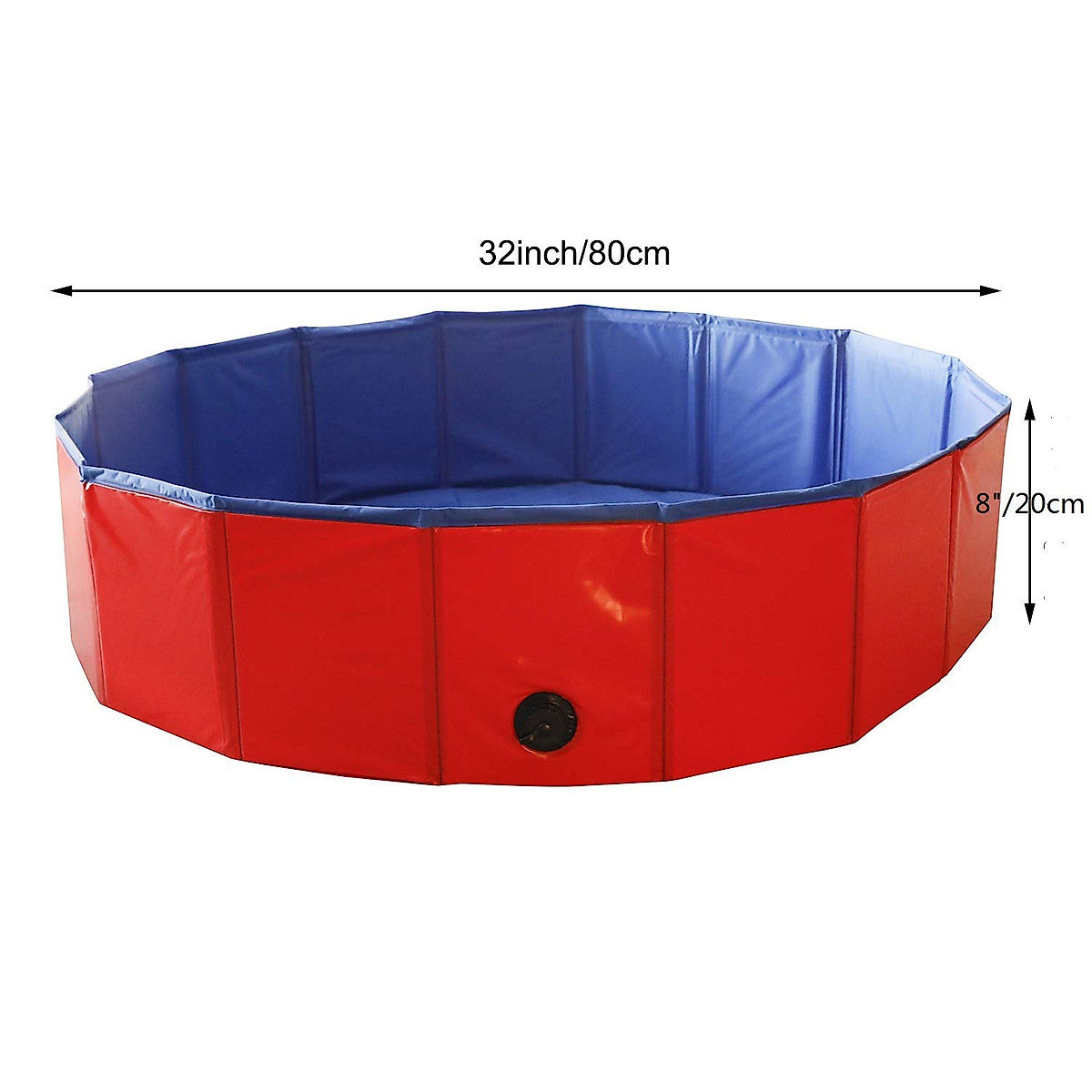 Artilife Whelping Pen for Dogs,Whelping Box for Dogs and Puppies,Dog Birth Supplies,Portable Whelping Pool Whelping Box,Whelping Box for Small Dogs(32" Dia.x8 H)