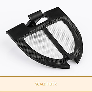 Warner Brothers Harry Potter 1.7L 1500W Electric Kettle by Select Brands - Features Water Window, Auto Shut Off, Boil Dry Protection, 360 Degree Rotating Base, Black and Gold, WBH-677KE